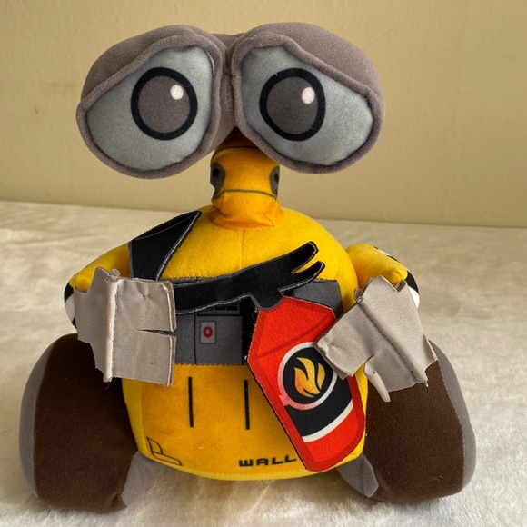 Disney | Toys | Disney Pixar Plush Wallie Robot Stuffed Animal Toy ...